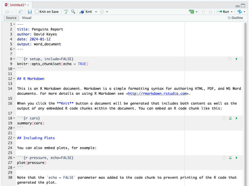Chapter 6 Writing Reports In R Markdown R Without Statistics